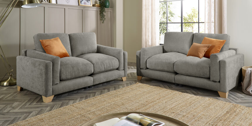 2 x 2 Seater Sofas – The Great British Sofa Company