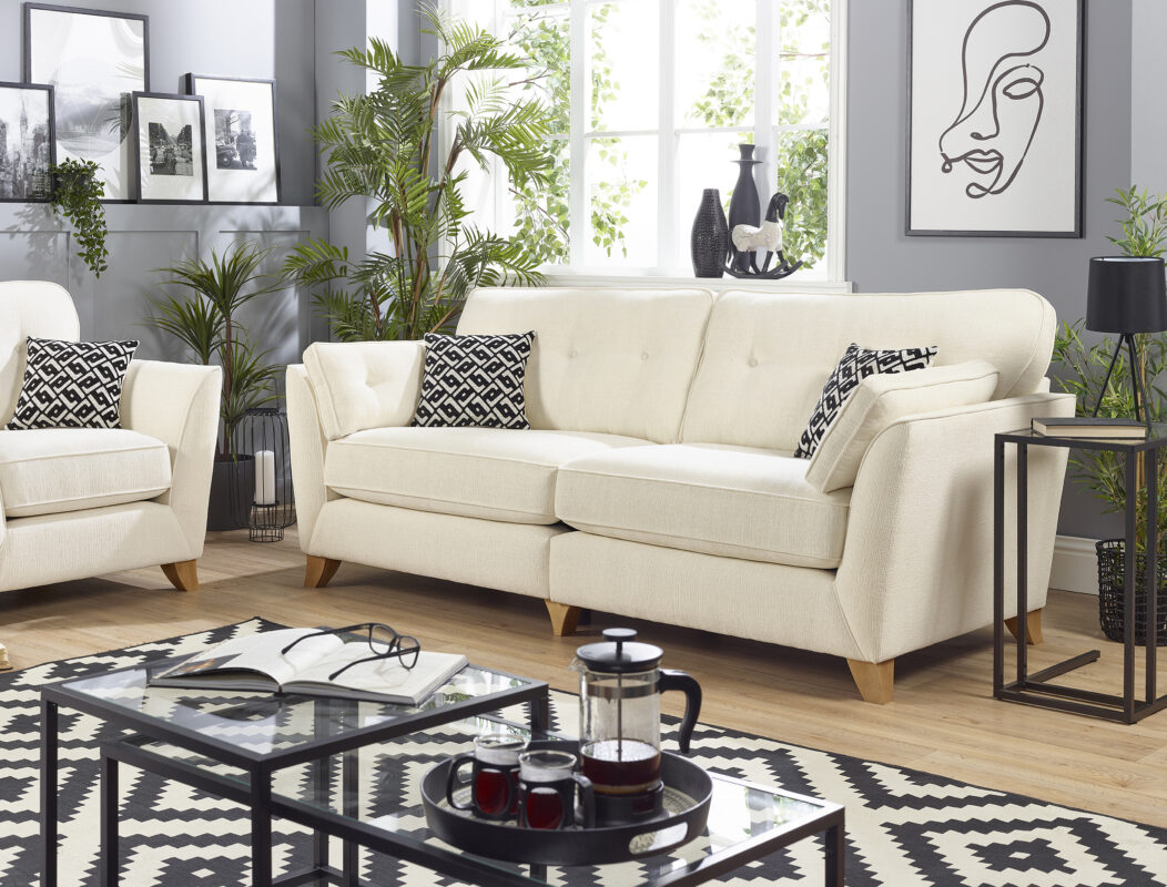 Jameson 4 Seater Sofa with Armchair – The Great British Sofa Company
